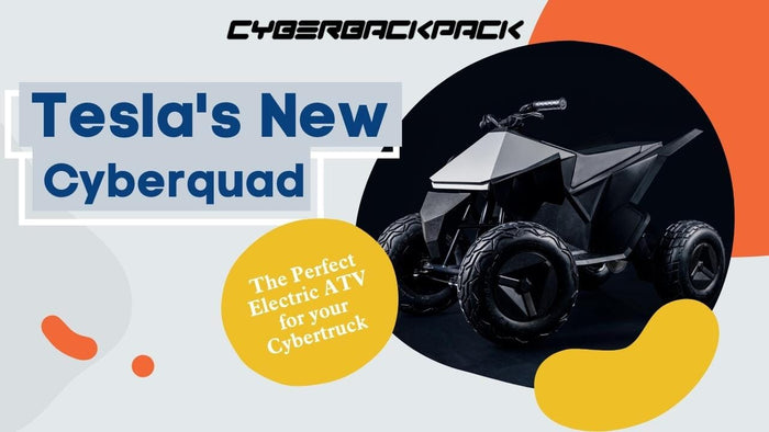 Tesla Cyberquad ATV for Kids: A mini electric ATV that's so much fun!