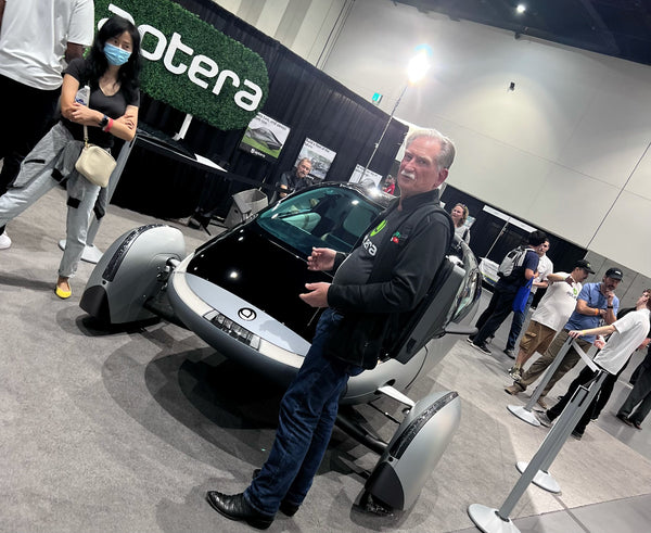 The Aptera is a 1000-mile range electric vehicle that will add 40 mile