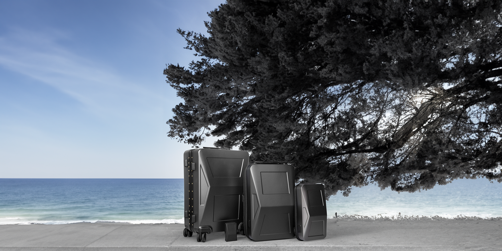 Tesla Cybertruck-Inspired Backpacks, Luggage, and Travel Accessories