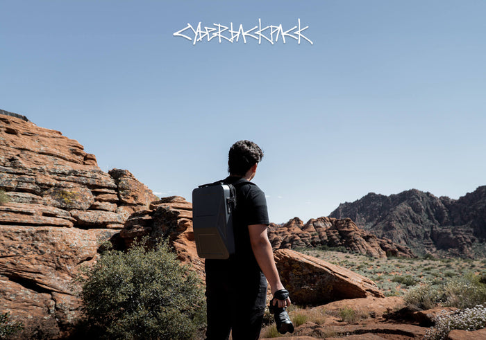 Tesla Cybertruck Cyber Black Backpacks Luggage and Travel Accessories.