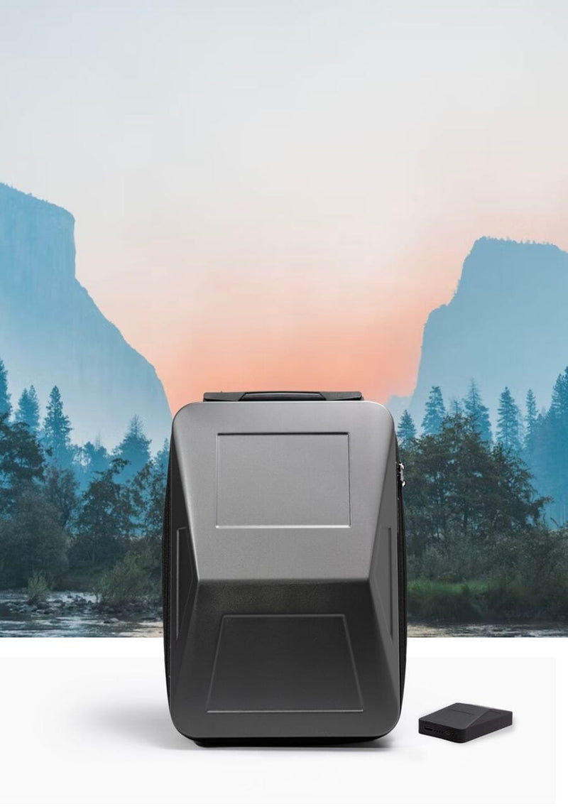 Tesla Cybertruck Cyber Black Backpacks Luggage and Travel Accessories.