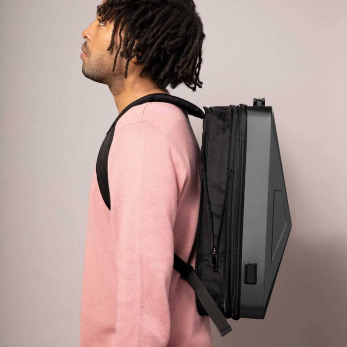 CYBER BACKPACK 3.0: TESLA CYBERTRUCK-INSPIRED (40L, LAPTOP, ANTI-THEFT