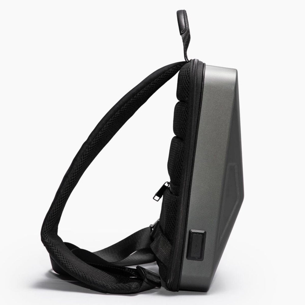 CYBER SLING: TESLA CYBERTRUCK-INSPIRED (7L, USB PORT, CROSSBODY, TSA L