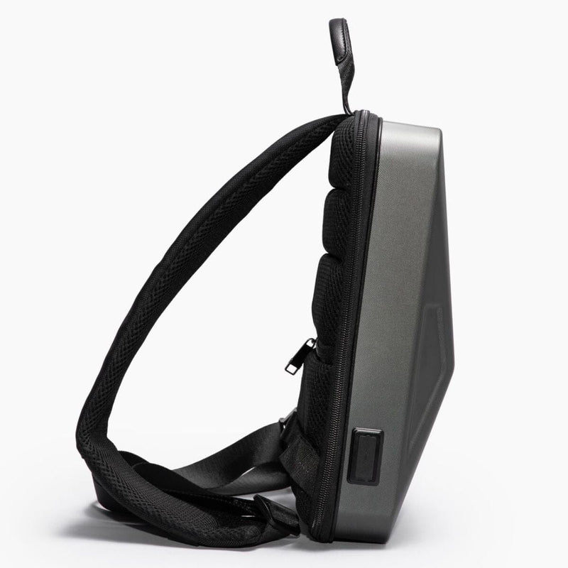 CYBER SLING: TESLA CYBERTRUCK-INSPIRED (7L, USB PORT, CROSSBODY, TSA L